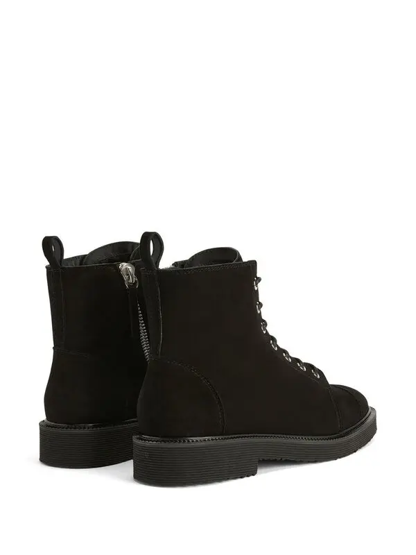 GIUSEPPE ZANOTTI Thora Lace-up Boots - Black