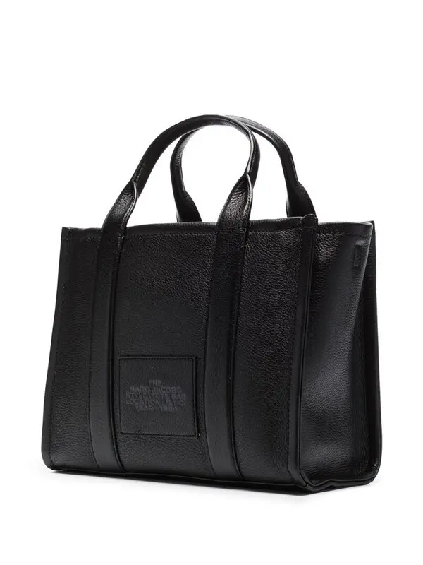 Marc Jacobs Leather Tote Bag - Black