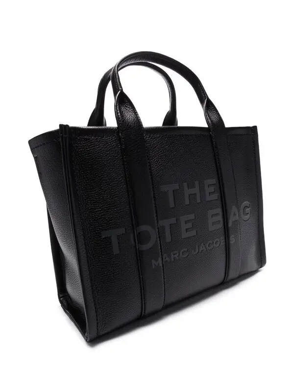 Marc Jacobs Leather Tote Bag - Black