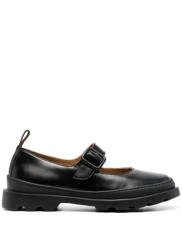 Camper Chunky Leather Pumps