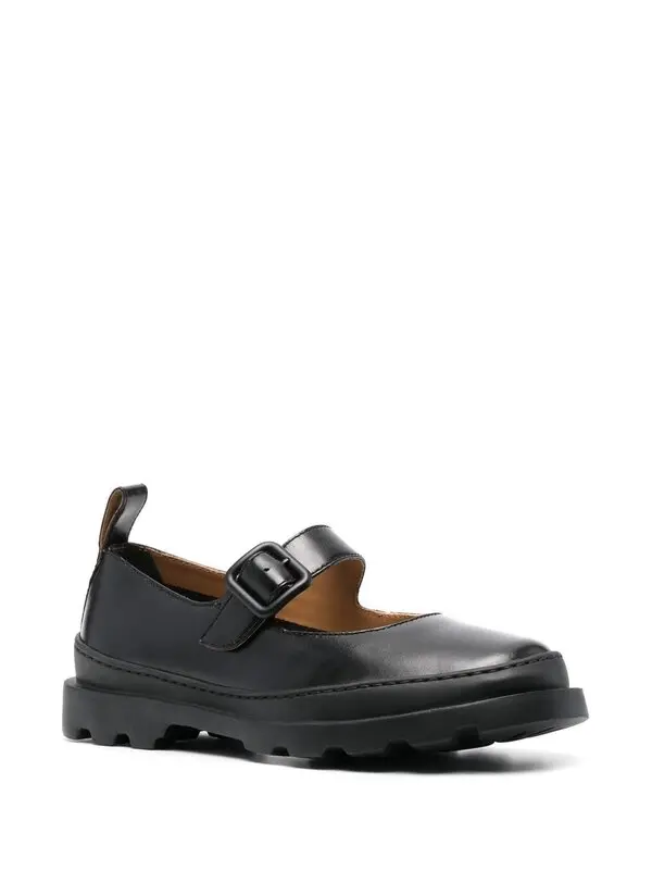 Camper Chunky Leather Pumps