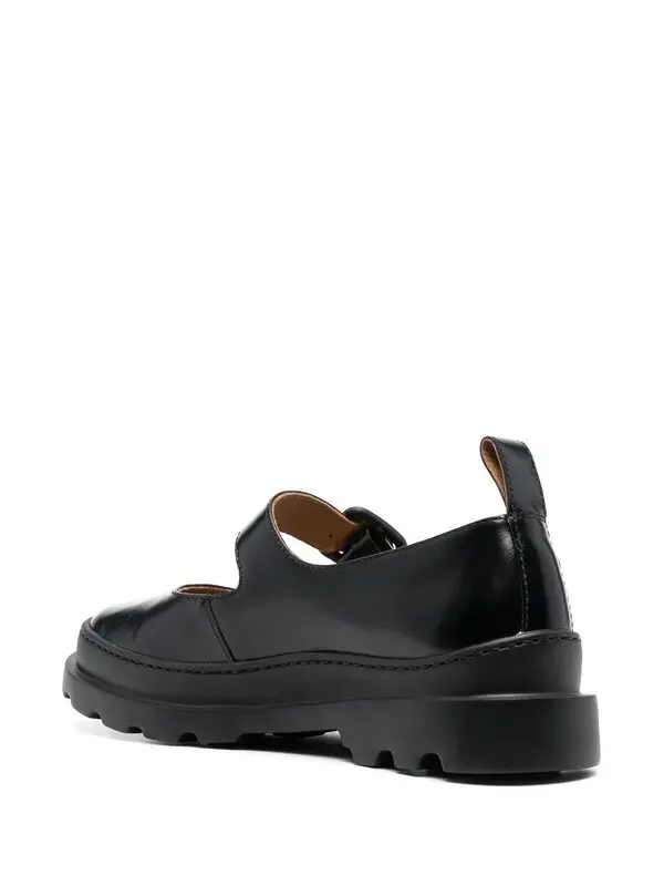 Camper Chunky Leather Pumps