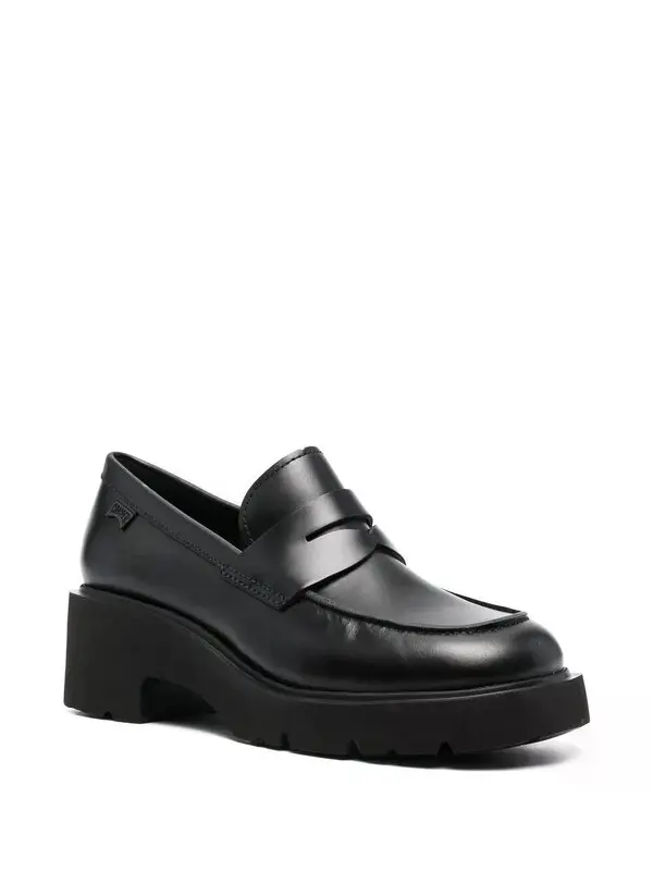 Camper Milah Chunky Loafers - Black