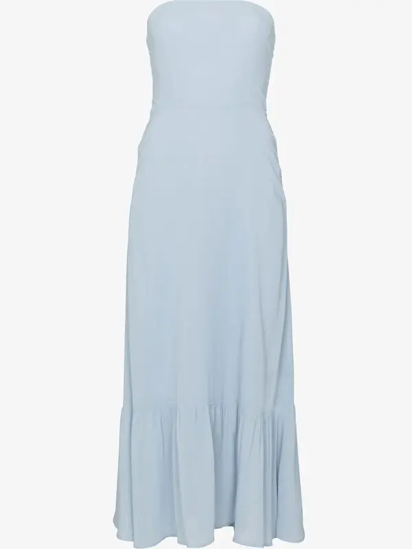 REFORMATION Arta Strapless Midi Dress