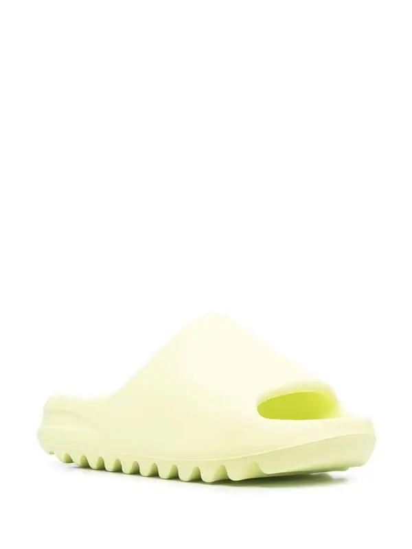 Yeezy Glow Slides - Green