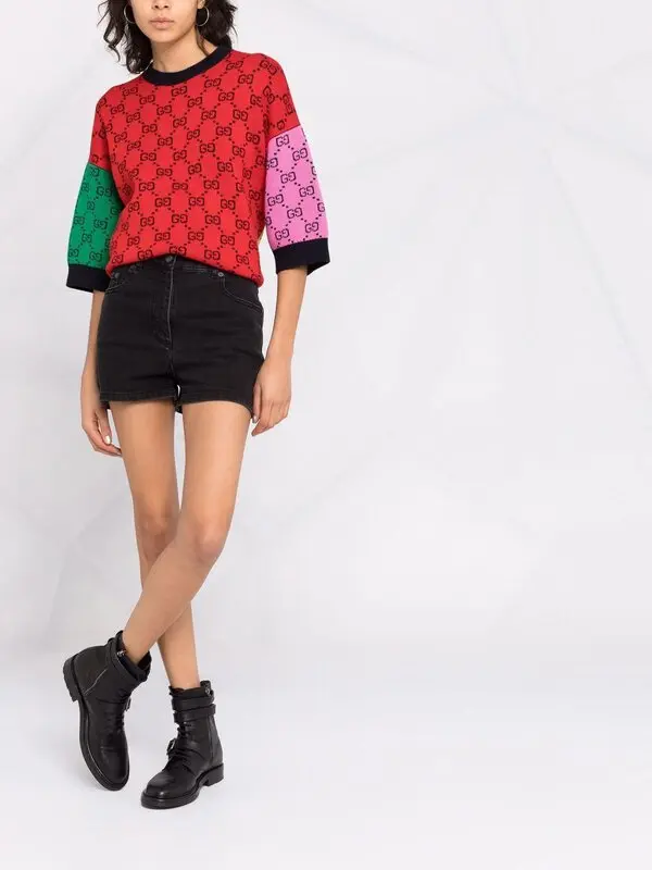 Moschino Slim-cut Denim Shorts
