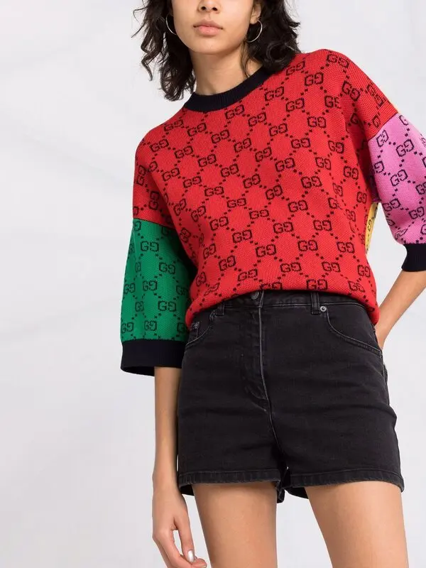 Moschino Slim-cut Denim Shorts