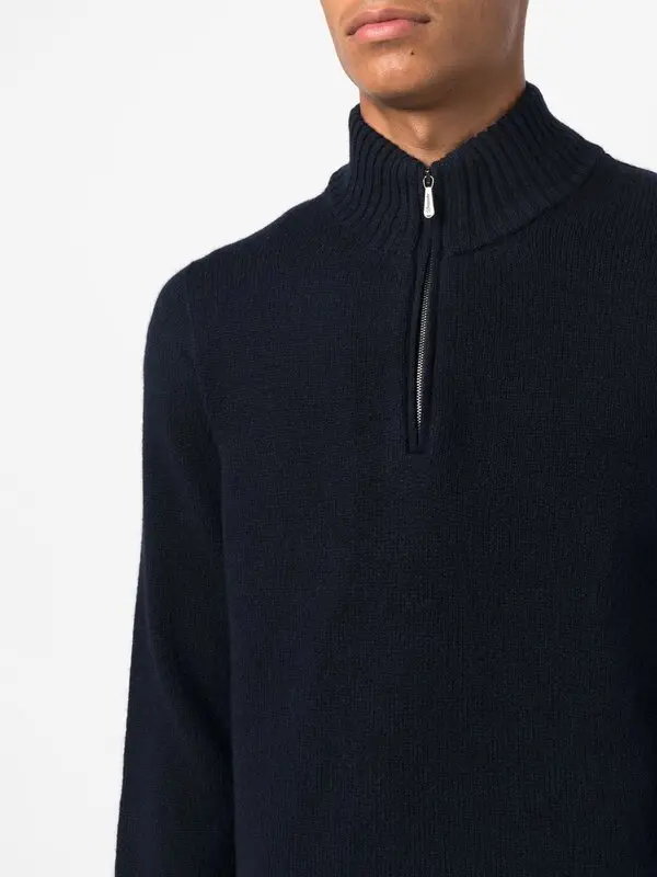 DRUMOHR Knitted Zip-front Jumper