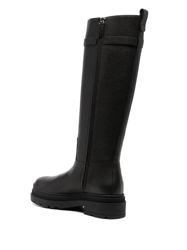 FERRAGAMO Ryder Knee-high Boots - Black