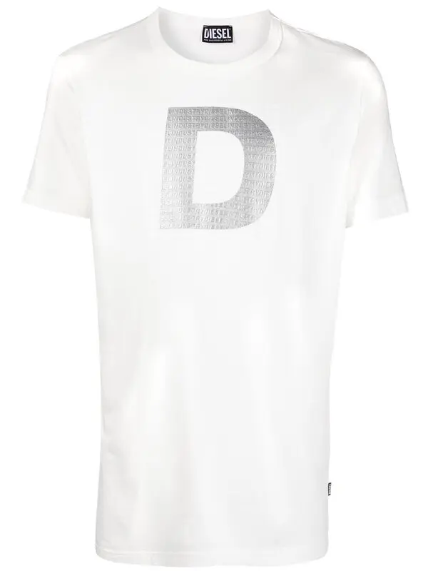 DIESEL® Logo-embossed Crew-neck T-shirt