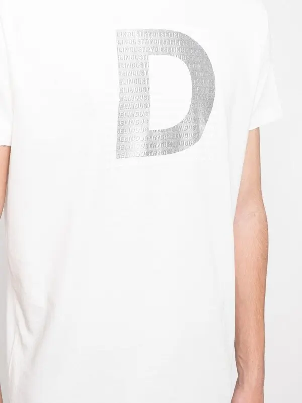 DIESEL® Logo-embossed Crew-neck T-shirt