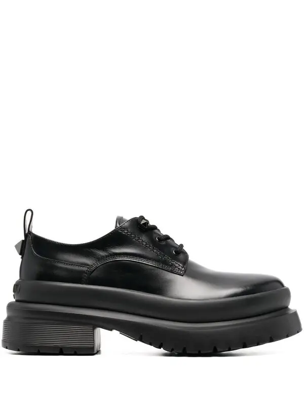 Valentino Garavani Ono Leather Derby Shoes