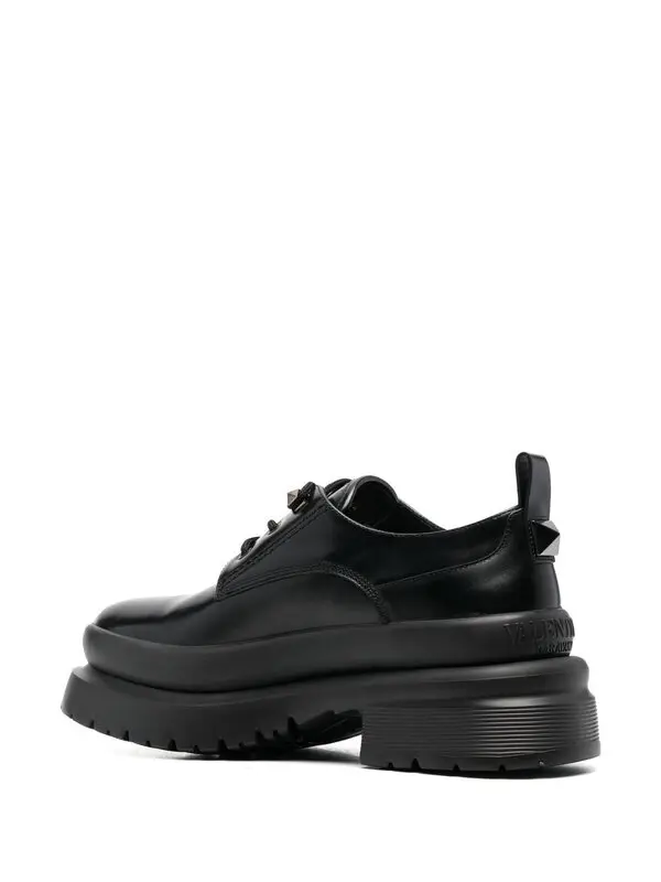 Valentino Garavani Ono Leather Derby Shoes
