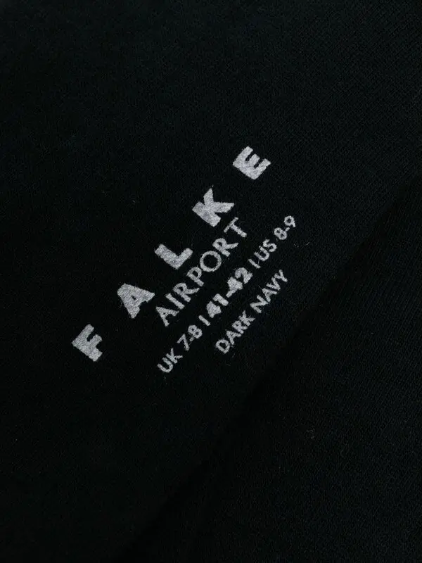 Falke Logo Knit Virgin Wool Socks