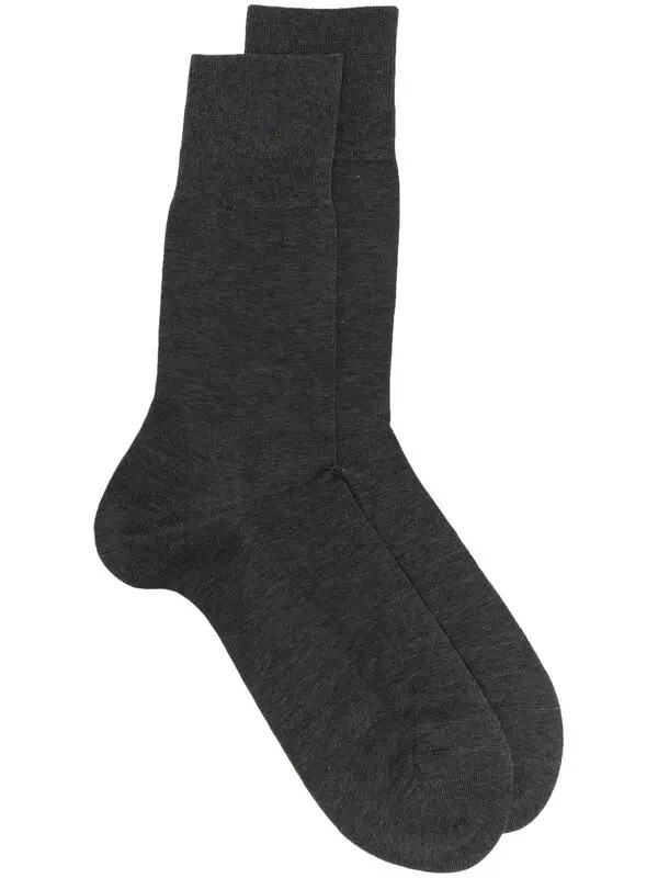 Falke Logo-knit Socks - Grey