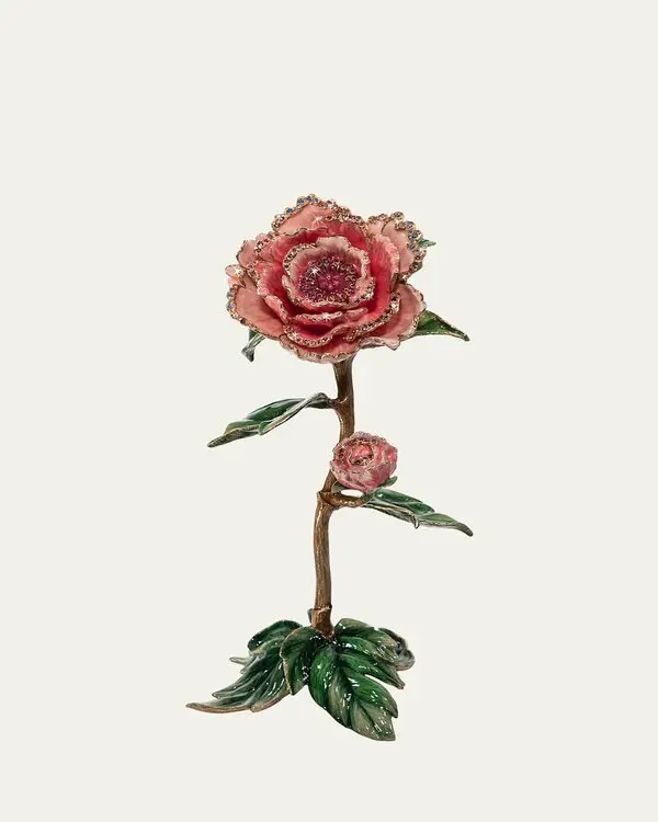 JAY STRONGWATER Peony Objet