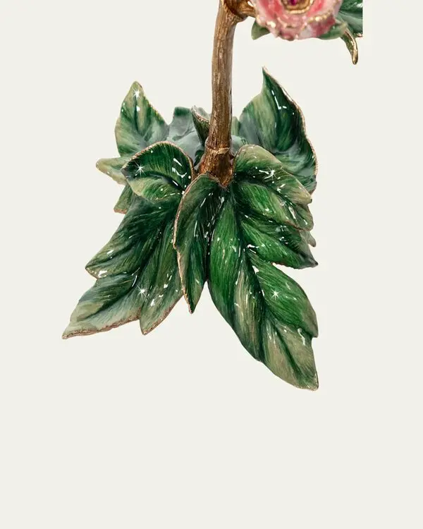 JAY STRONGWATER Peony Objet