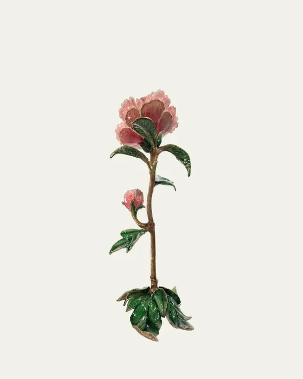 JAY STRONGWATER Peony Objet