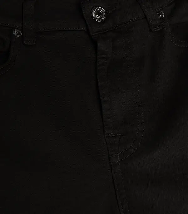 7 For All Mankind B Bootcut Jeans - Black