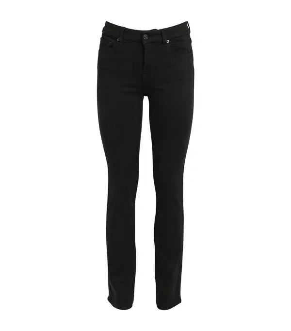 7 For All Mankind B Denim Straight-fit Jeans