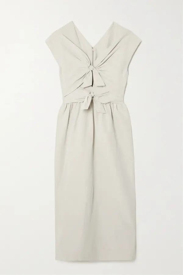 Tove Bea Woven Midi Dress