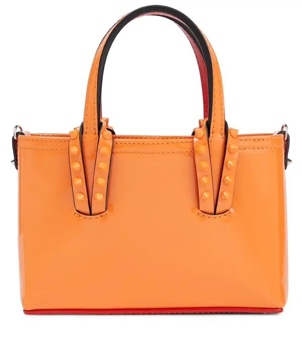 CHRISTIAN LOUBOUTIN Cabata Nano Tote Bag - Orange