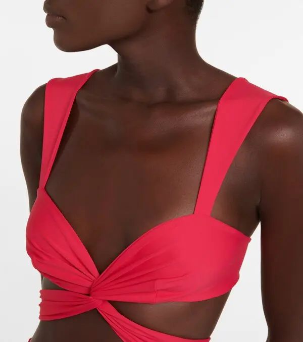 Magda Butrym Wrap-tie Bikini Top