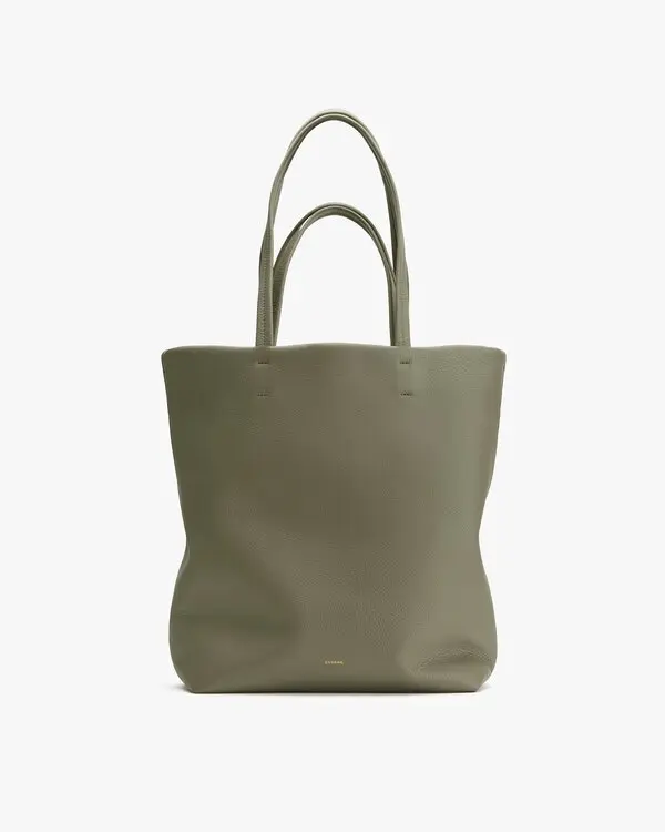Cuyana Leather Tote Bag - Olive