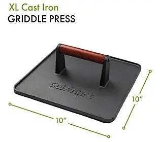 CUISINART Xl Cast Iron Griddle Press