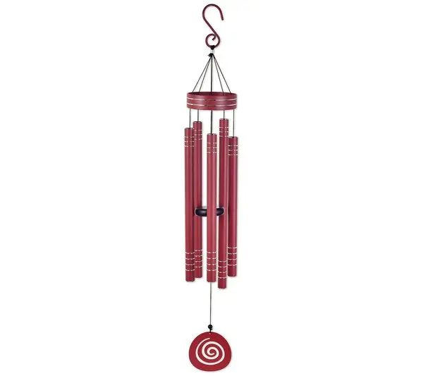 SUNSET VISTA DESIGNS Susnset Vista Galaxy Red Wind Chimes - One-color