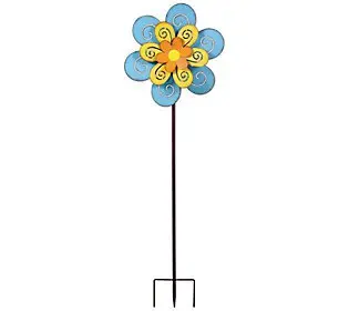 SUNSET VISTA DESIGNS Sunset Vista Turquoise Flower Spinner - One-color