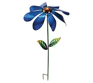 SUNSET VISTA DESIGNS Svd 48' Daisy Spinner Garden Stake - One-color