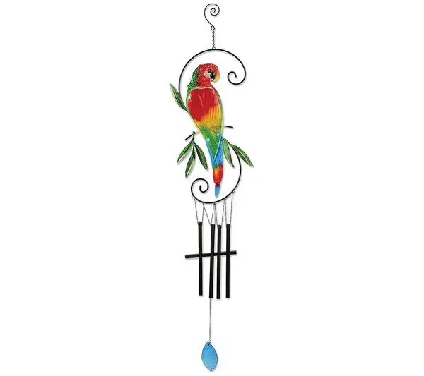 SUNSET VISTA DESIGNS Parrot Wind Chimes