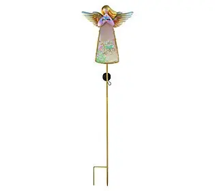 SUNSET VISTA DESIGNS Solar Angel With Bird