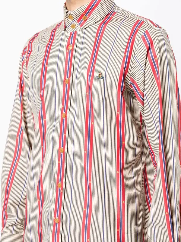 VIVIENNE WESTWOOD All-over Print Button-down Shirt