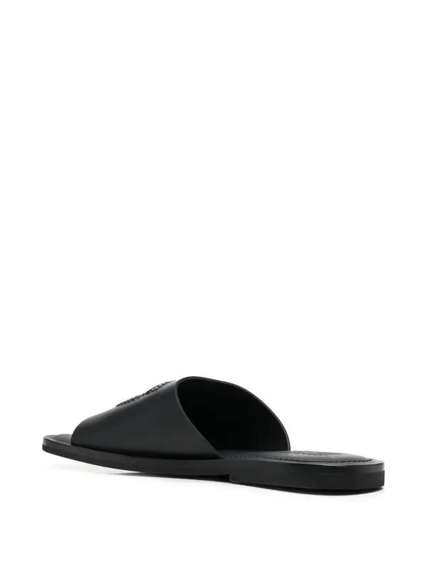 FERRAGAMO Lionel Gancini Embossed Sandals