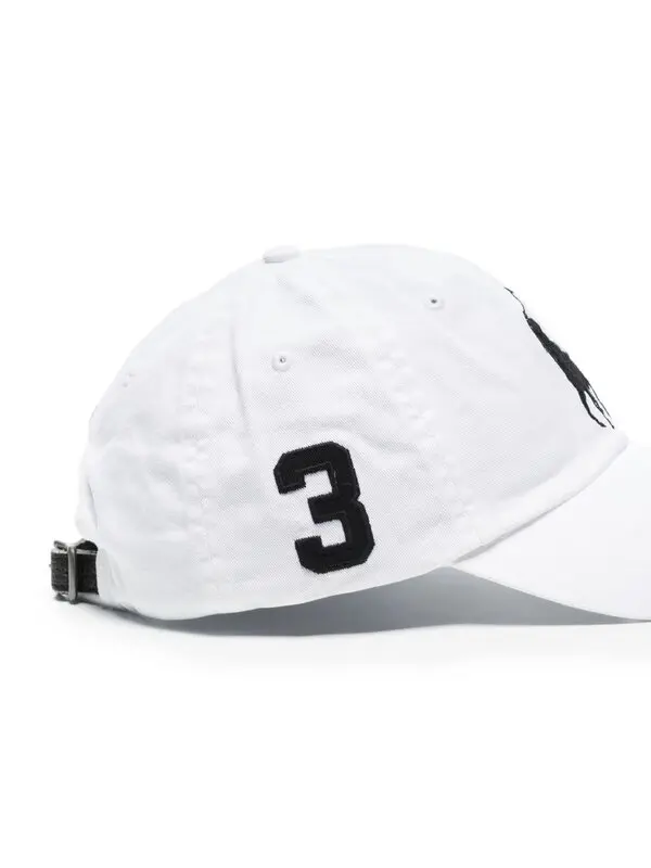 Polo Ralph Lauren Pony-motif Cotton Cap - White