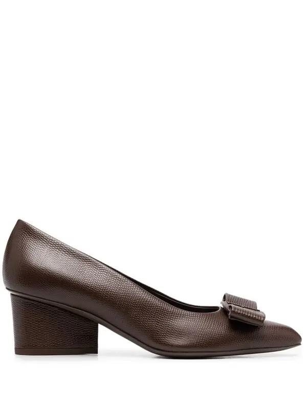 FERRAGAMO Bow-detail Pumps