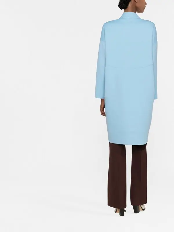 Stella McCartney Single-breasted Oversized Wool Coat
