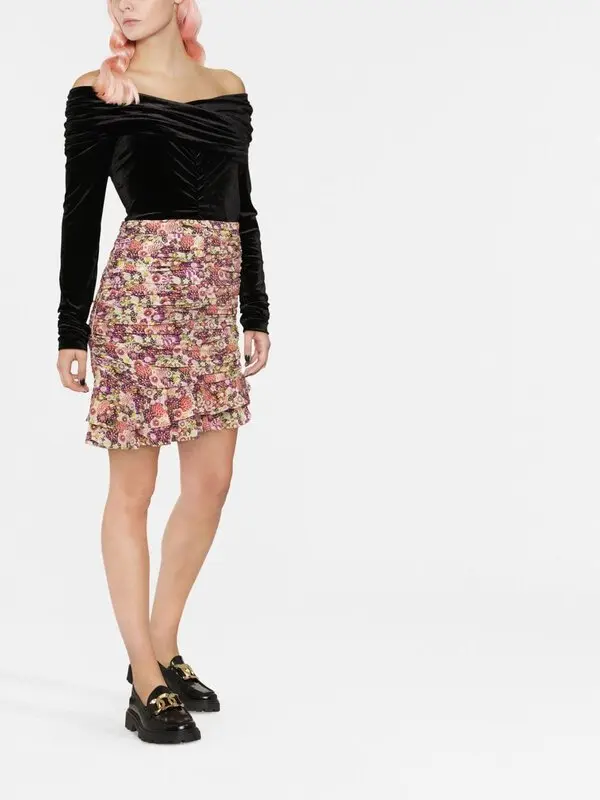 Philosophy Di Lorenzo Serafini Cross-over V-neck Top