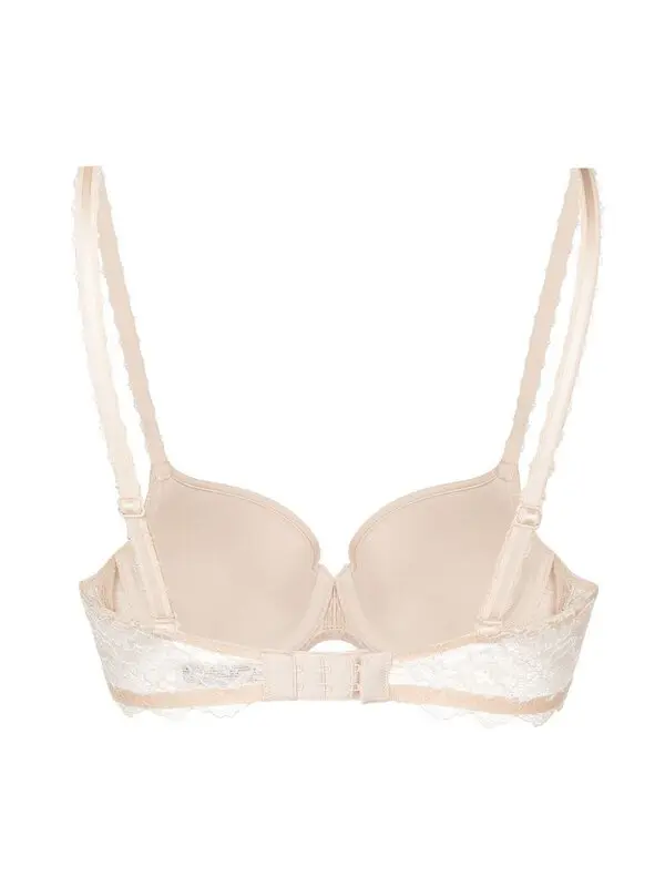 Wacoal Lace-detail Contour Bra - Neutrals