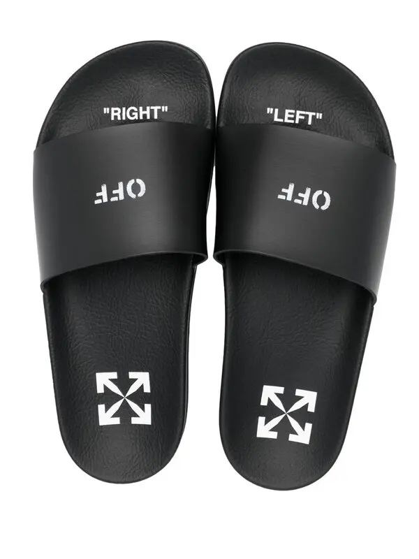 Off-White Logo-print Pool Slides
