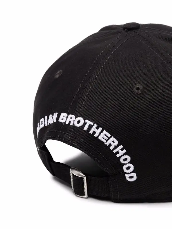 Dsquared2 Embroidered Logo Baseball Cap - Black