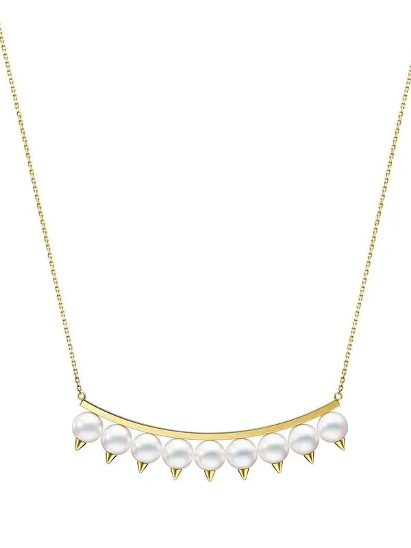 TASAKI 18kt Yellow Collection Line Danger Plus Necklace - Gold