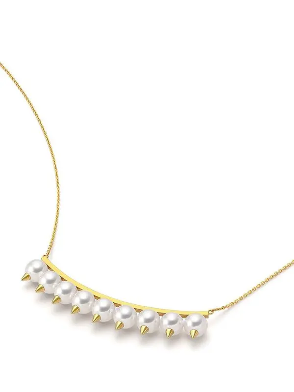 TASAKI 18kt Yellow Collection Line Danger Plus Necklace