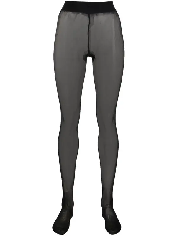 Falke Deluxe High-waisted Tights - Black