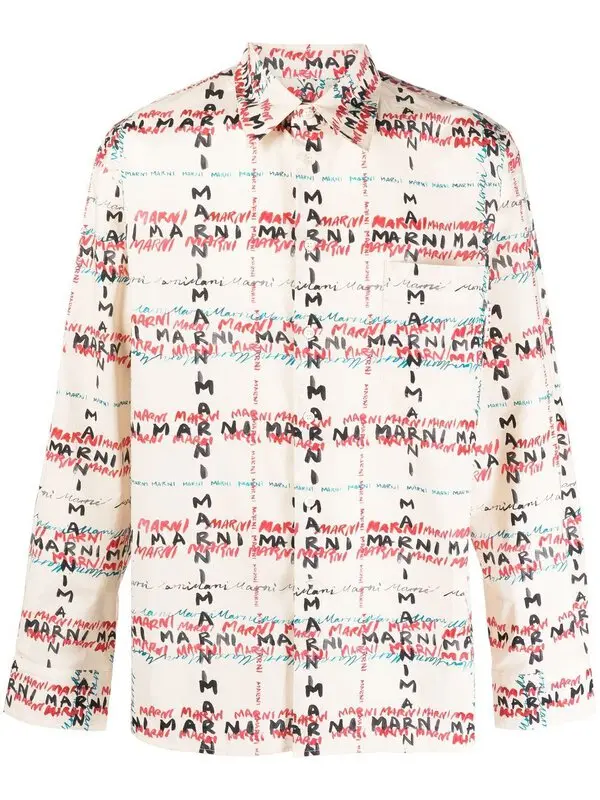Marni Logo-print Shirt