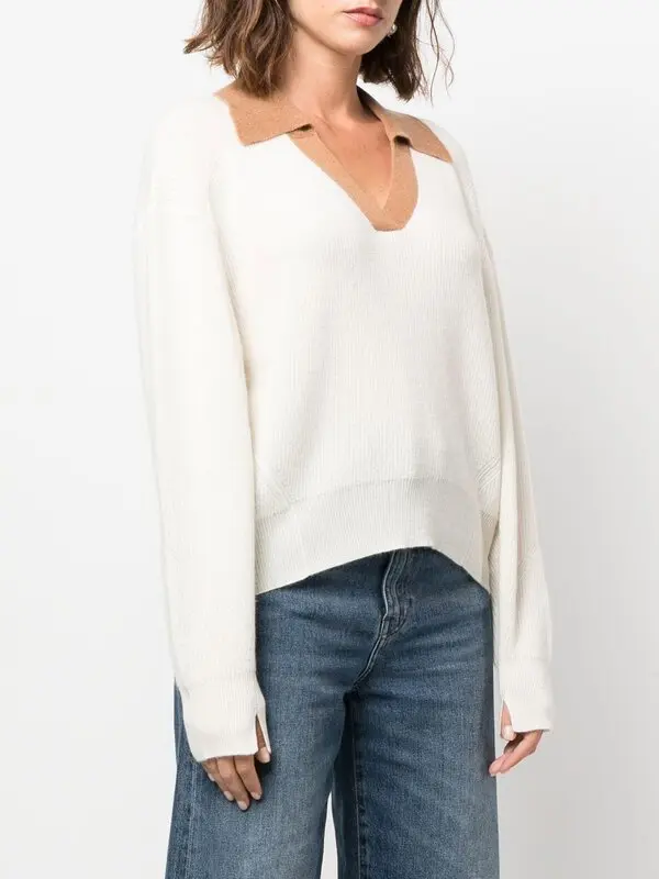 Rag & Bone Collared Cashmere Jumper