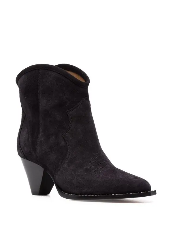 Isabel Marant Étoile Darizo Suede Boots - Black