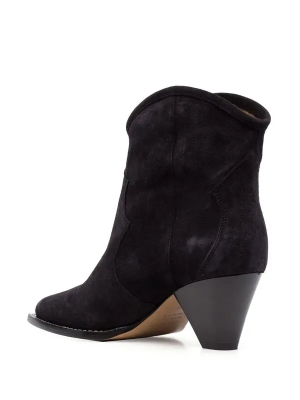 Isabel Marant Étoile Darizo Suede Boots - Black